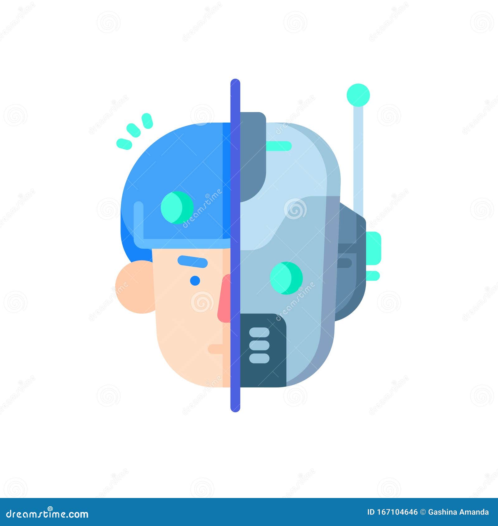 Sci-Fi Technology Icon Vector Graphic Download Template Modern Stock ...