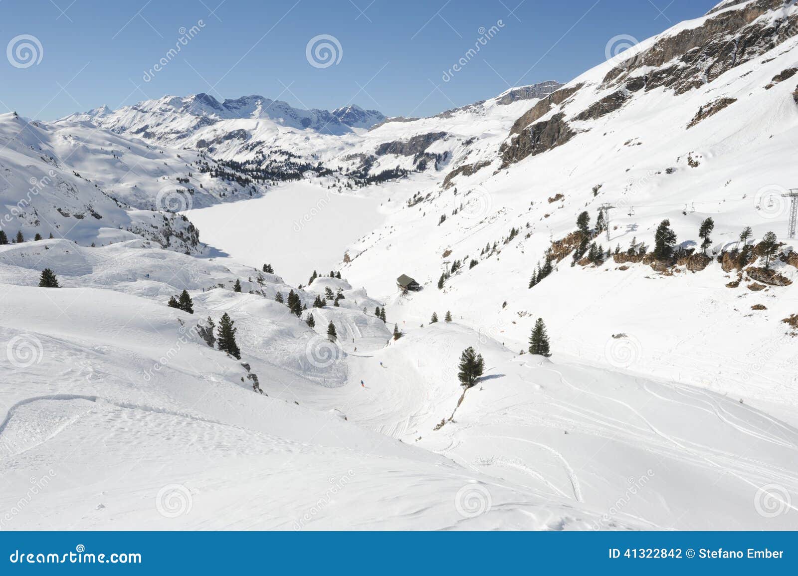 Sci slope of Engelberg stock photo. Image of beautiful - 41322842