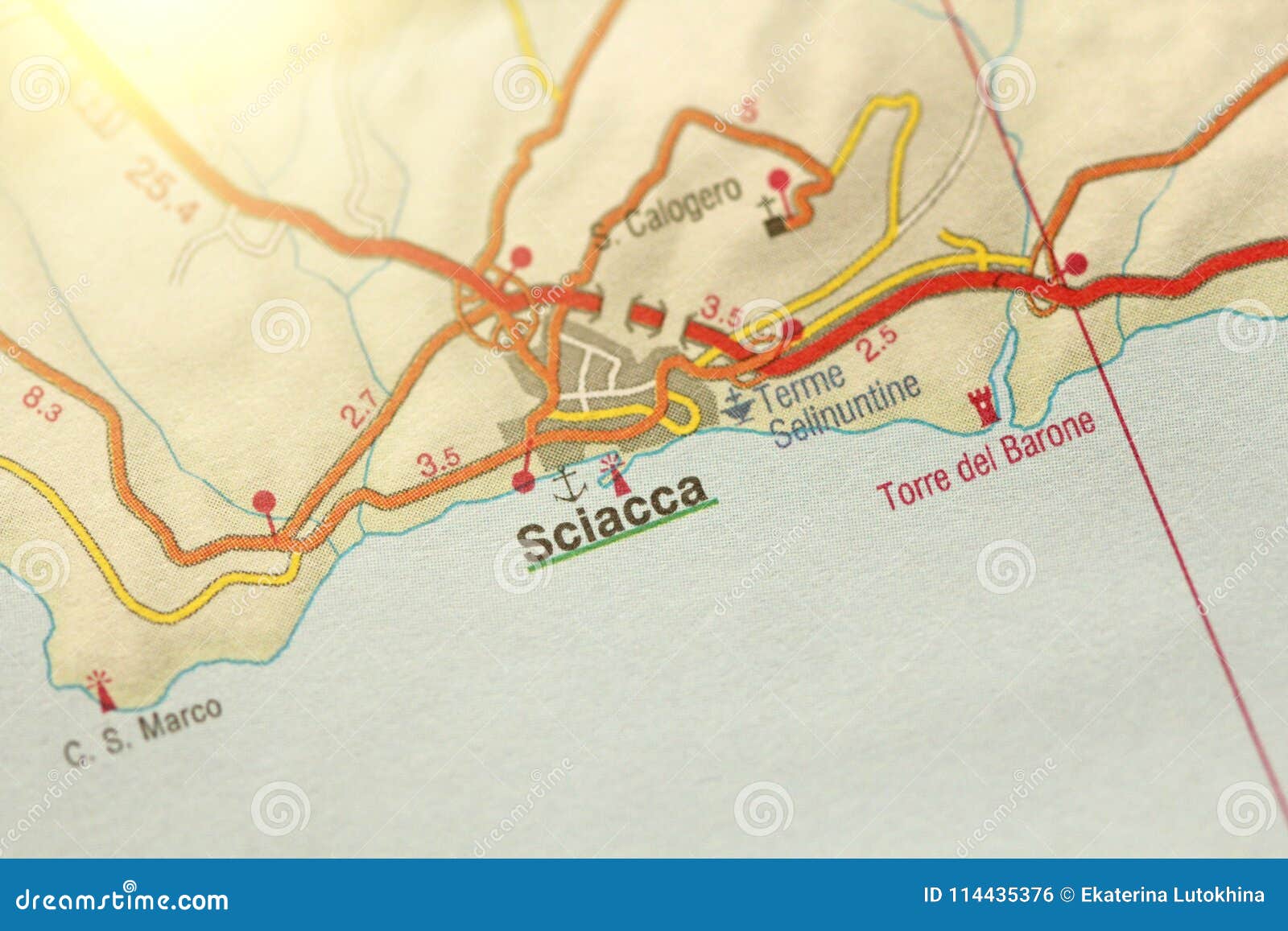 Sciacca. the Island of Sicily, Italy Stock Photo - Image of life ...