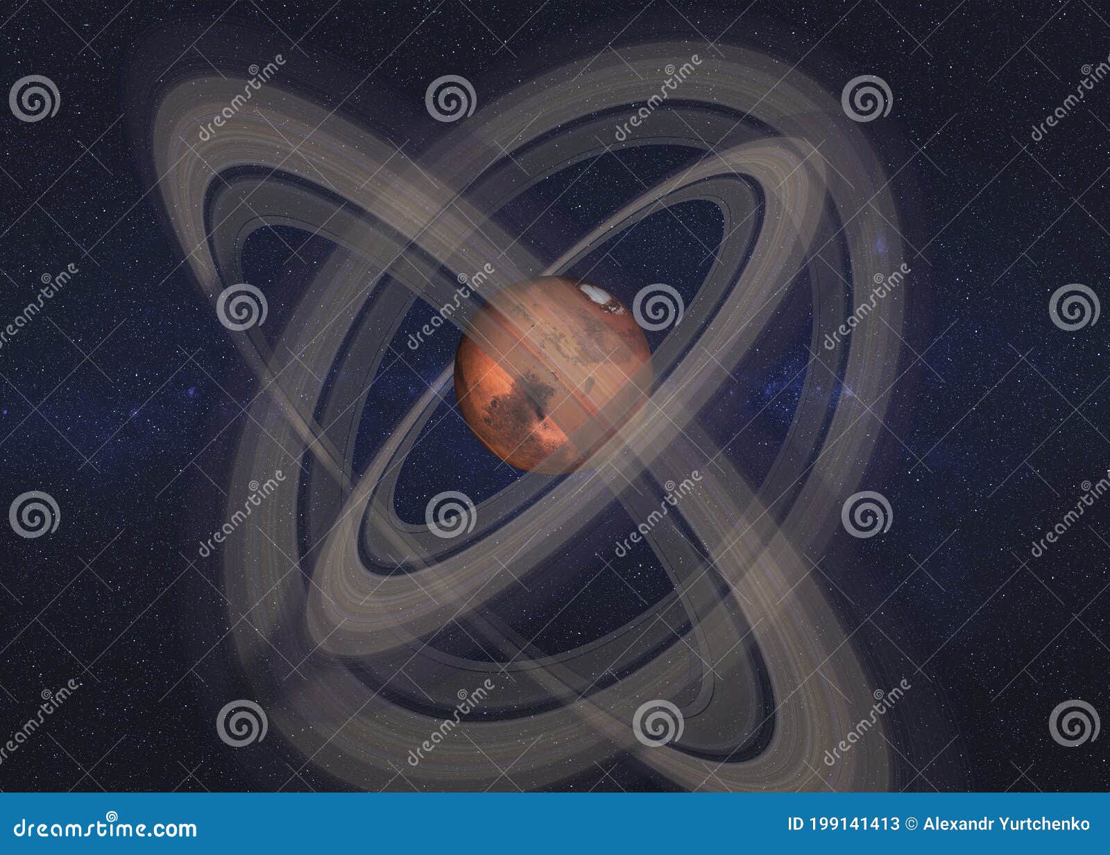 Rings For Outer Planets Of Mars