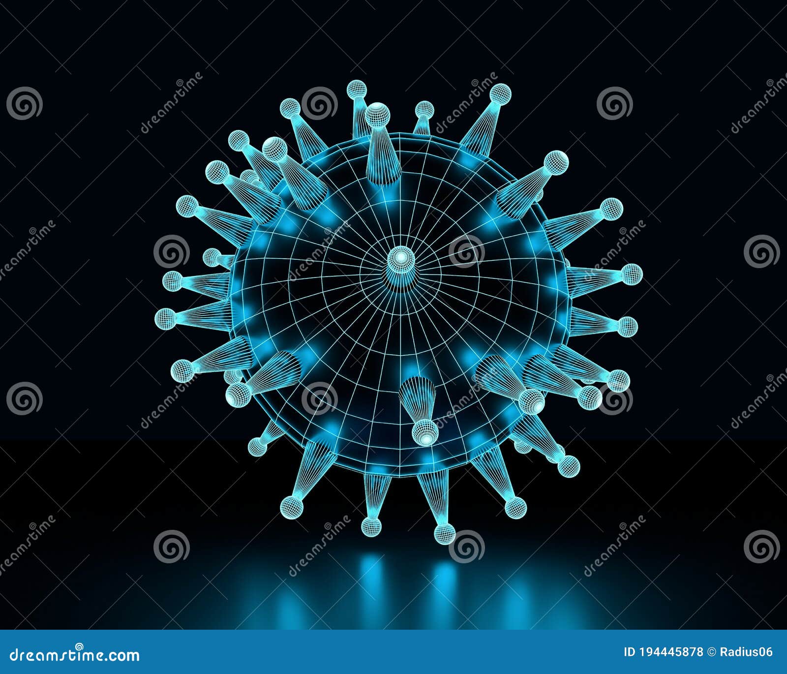Science Abstract Background. Stock Illustration - Illustration of life ...