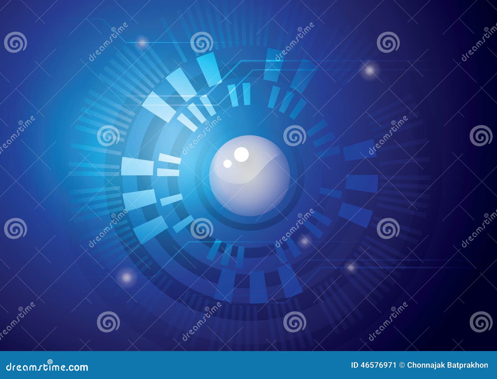 Science and Abstract Electric Background Stock Vector - Illustration of ...