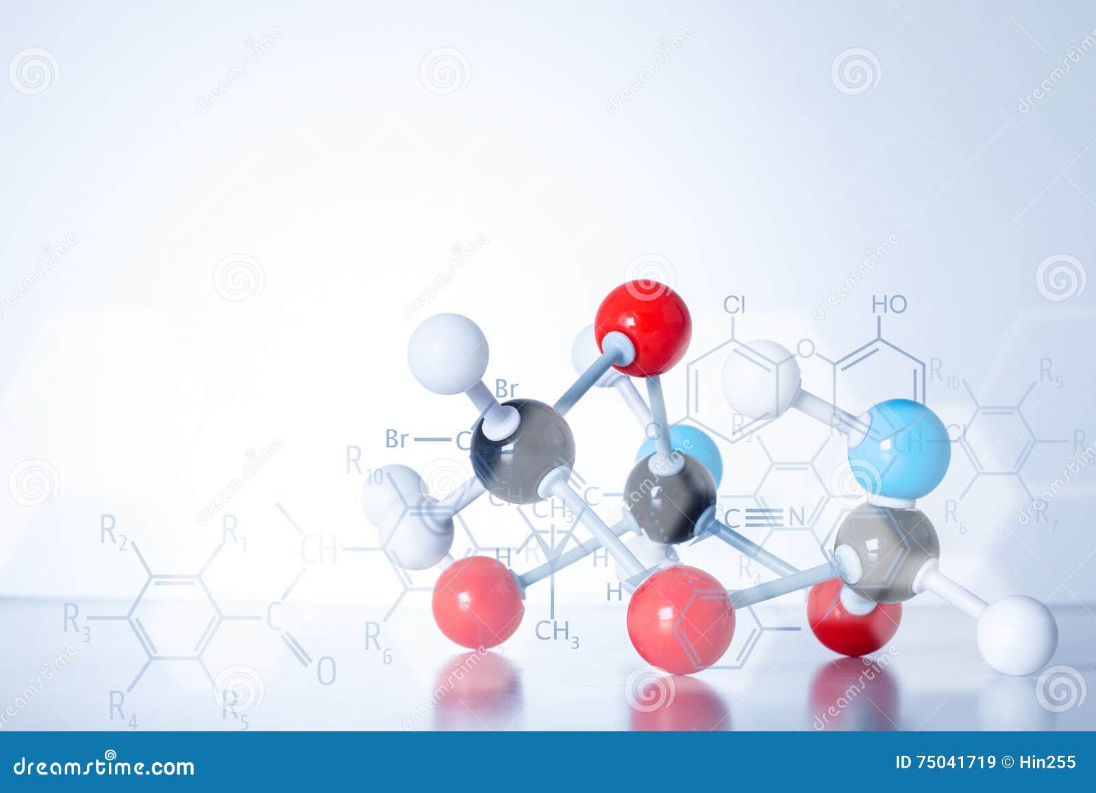 Science Atom Dna Molecule Structure Stock Image - Image of business ...