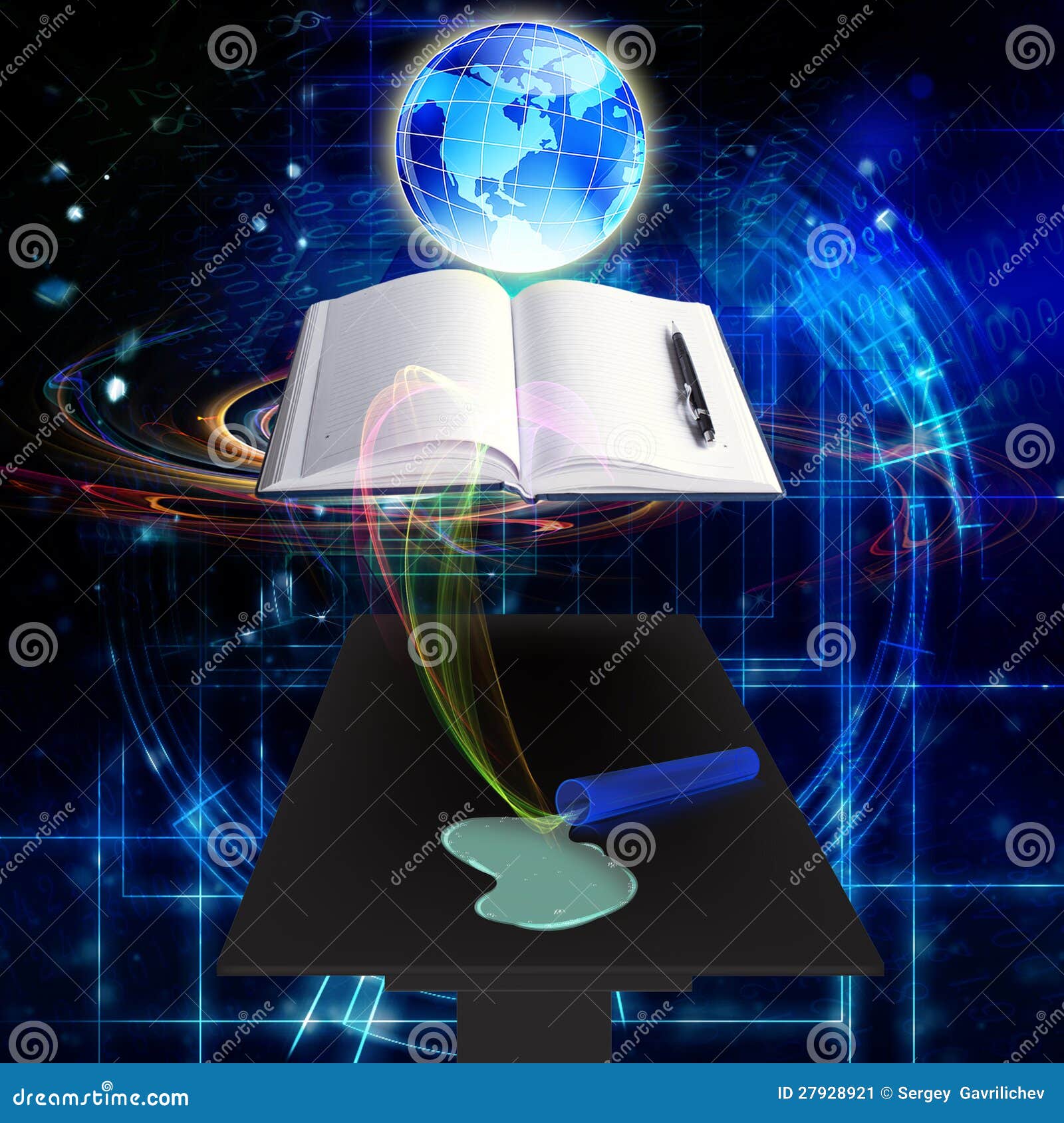 Science background stock illustration. Illustration of book - 27928921