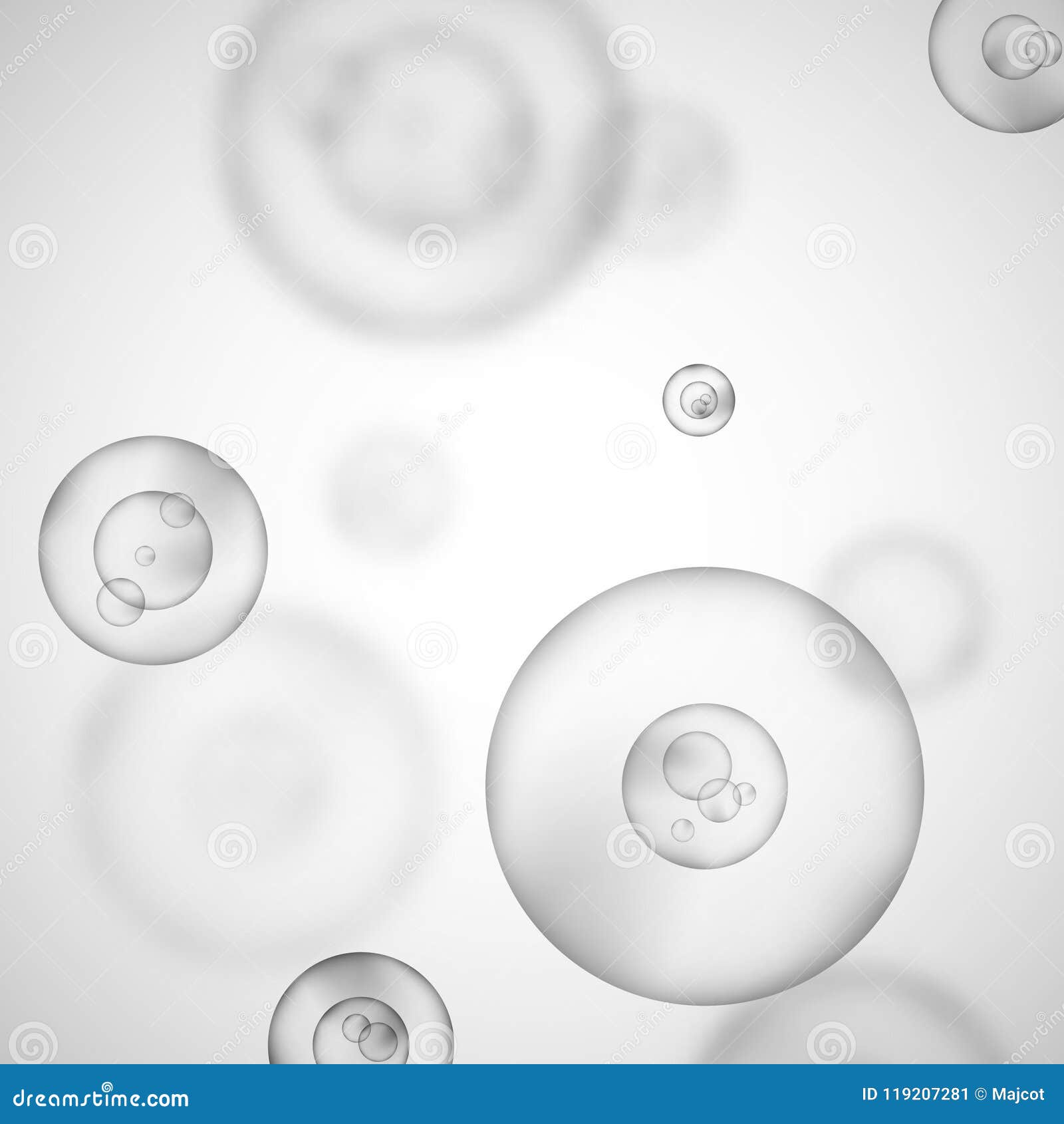 Science Background with Cells Stock Vector - Illustration of embryo ...