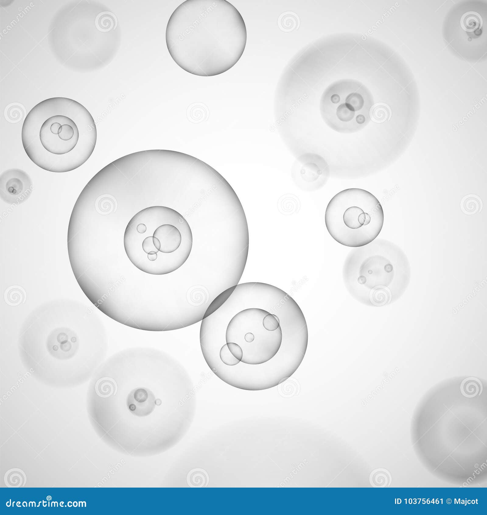 Science Background with Cells Stock Vector - Illustration of cell ...