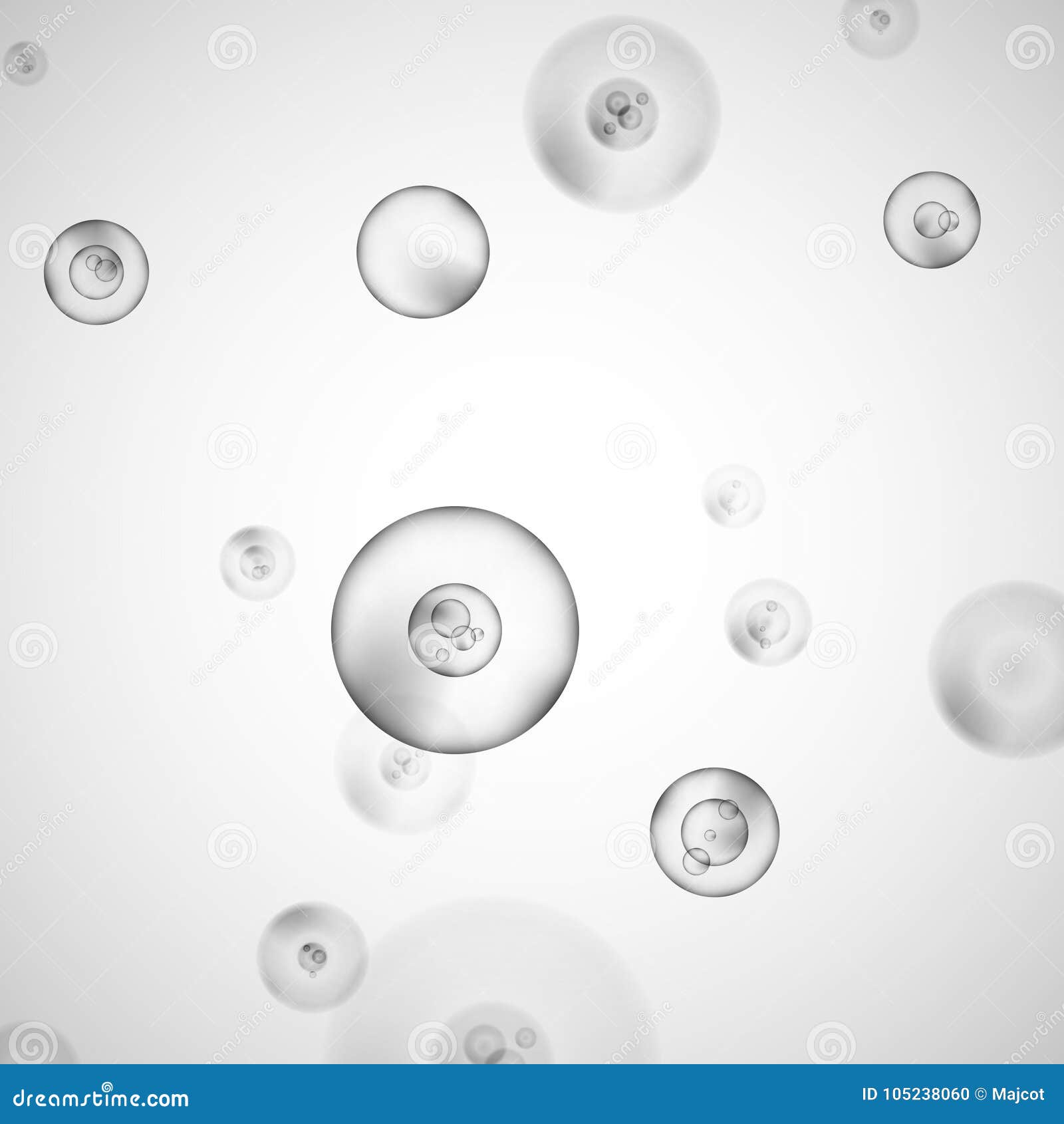 Science Background with Cells Stock Vector - Illustration of ...