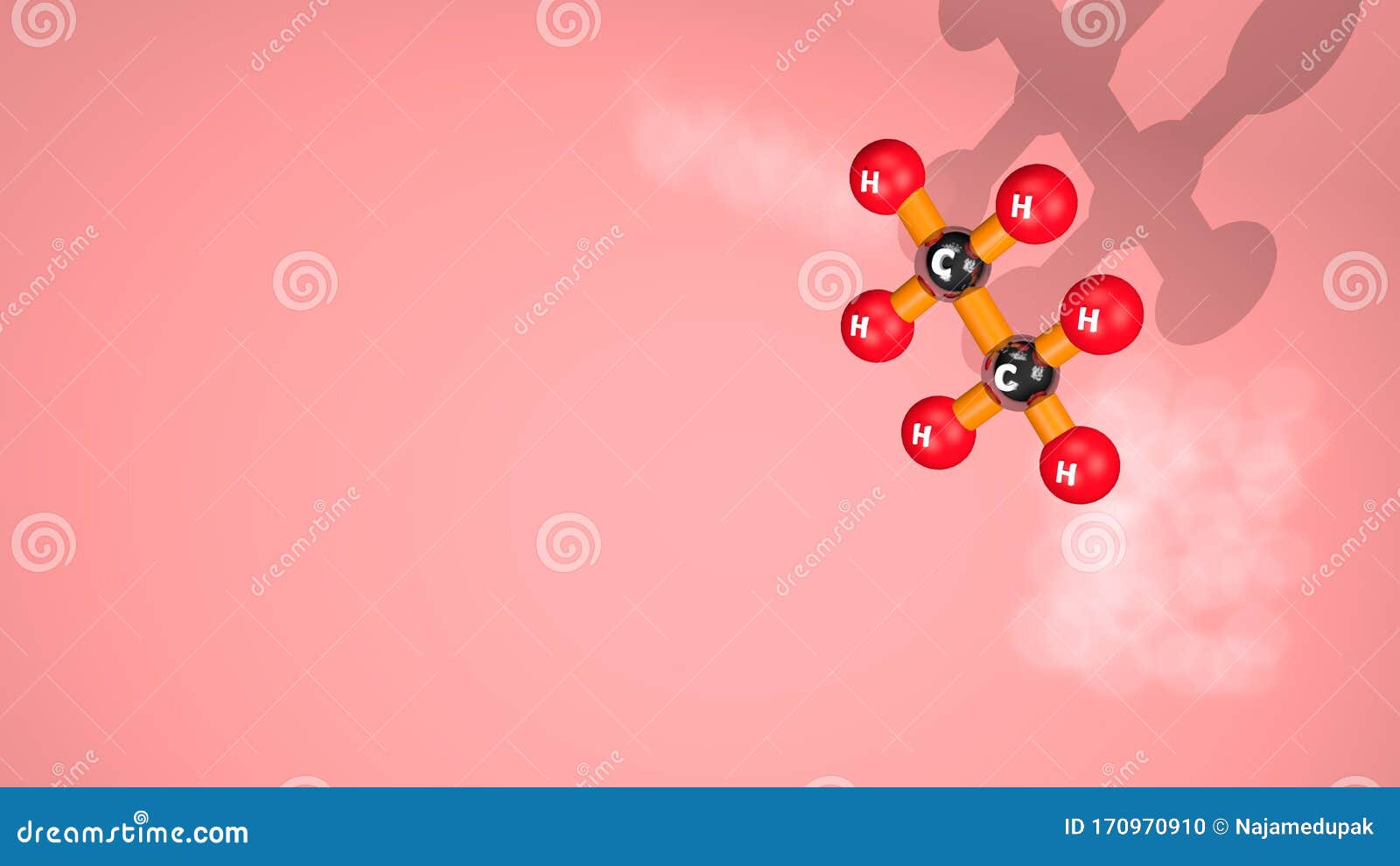 Science Background with Chemical Formulas Against Colored Background ...
