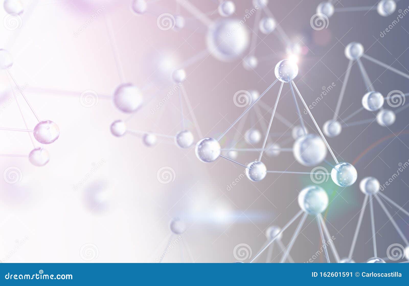 Science Background.3d Rendering Stock Illustration - Illustration of ...