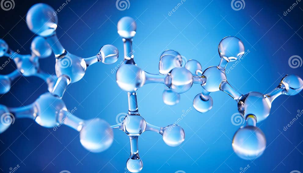 Science Background with Molecul? and Atom Model. Abstract Molecular ...