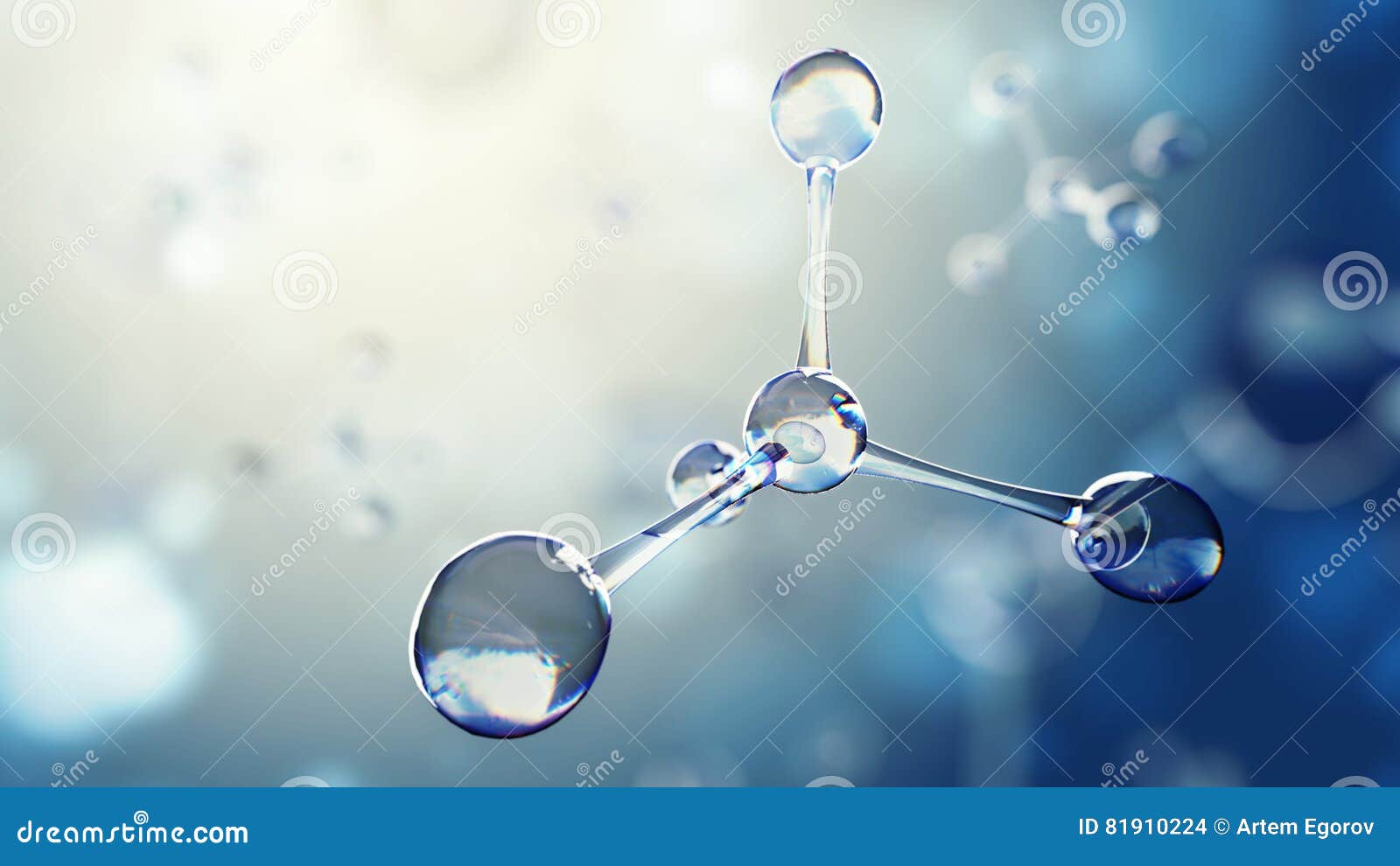 Science Background with Molecules and Atoms Stock Illustration ...