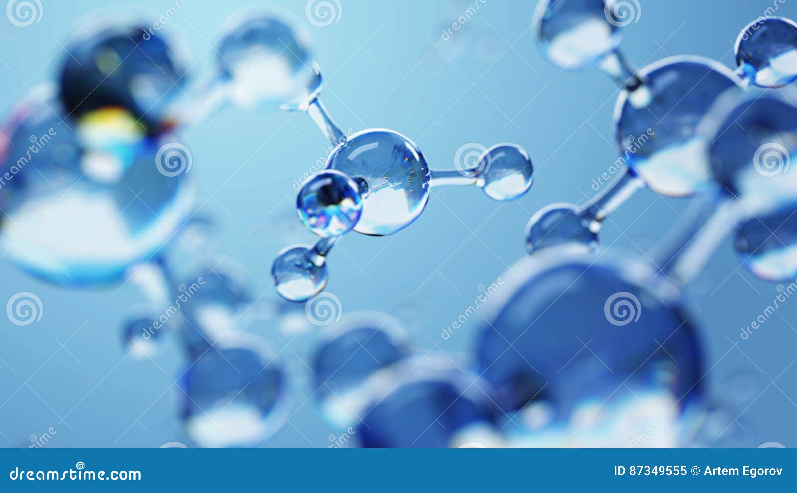 Science Background with Molecules and Atoms Stock Illustration ...