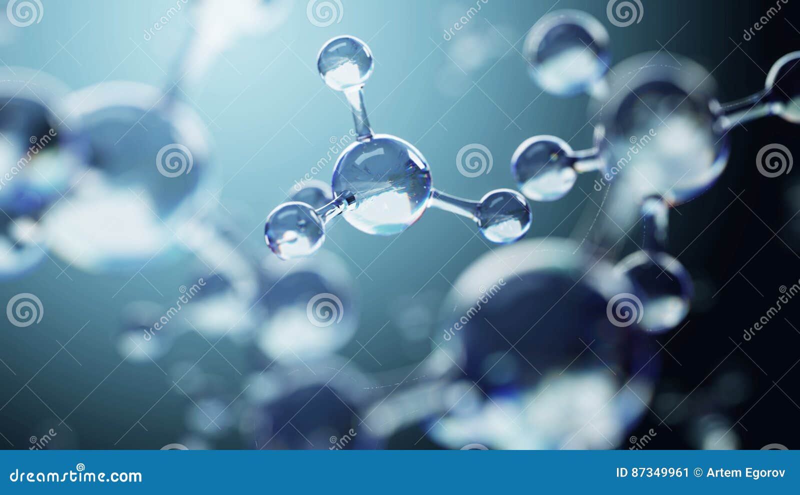 Science Background with Molecules and Atoms Stock Illustration ...