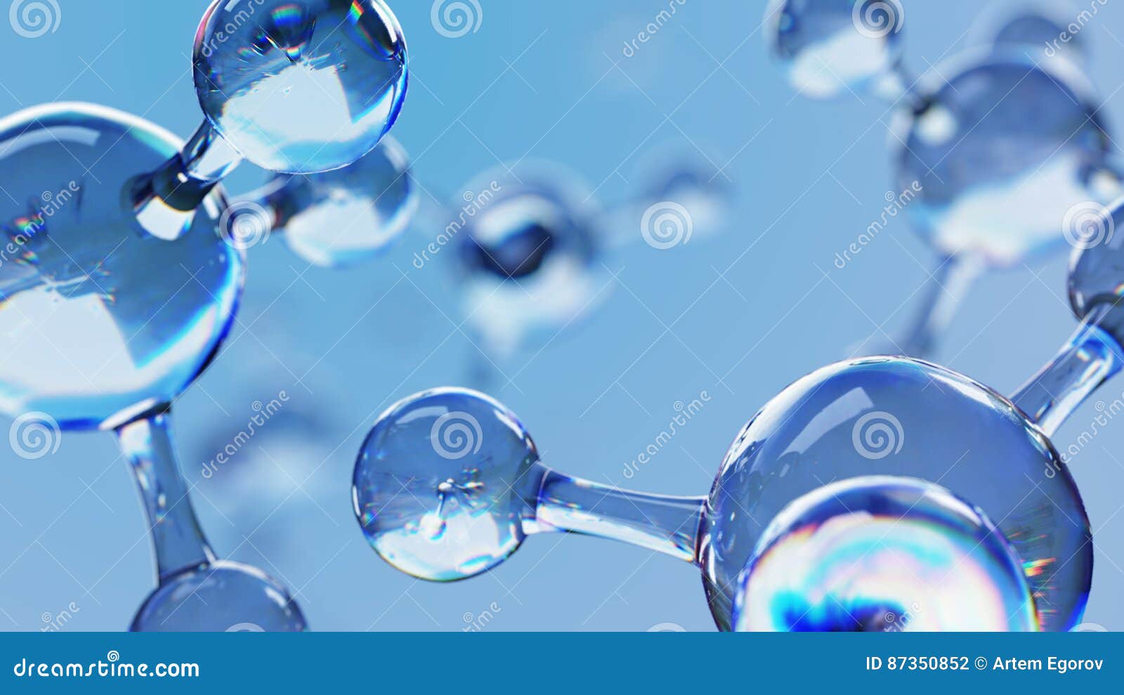 Science Background with Molecules and Atoms Stock Illustration ...