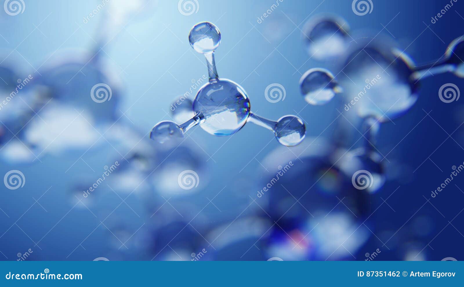 Science Background with Molecules and Atoms Stock Illustration ...
