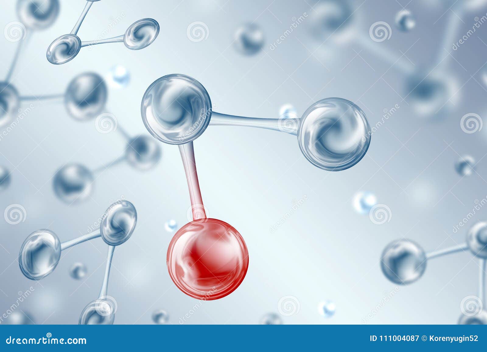 Science Background with Molecules Stock Illustration - Illustration of ...