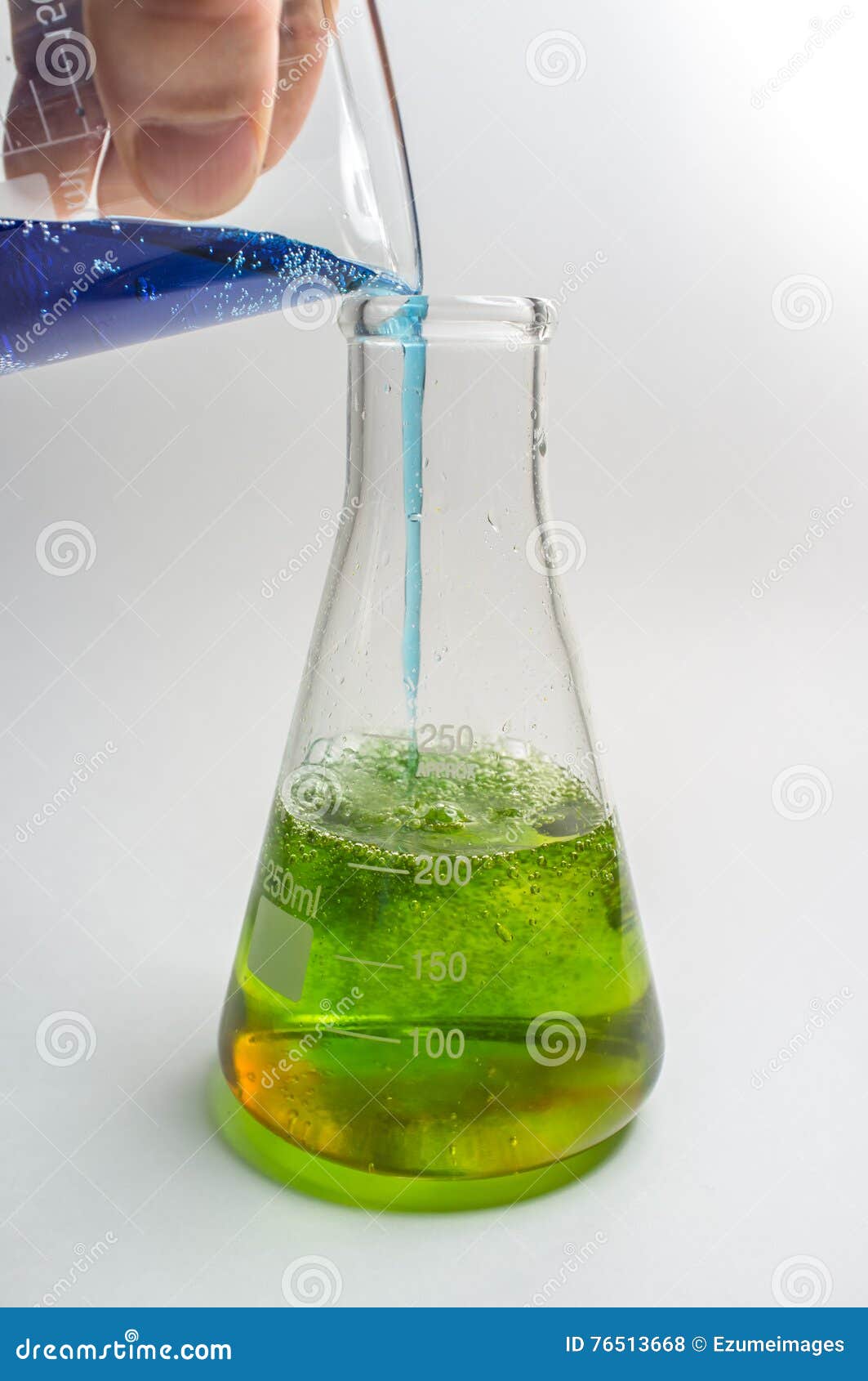 Science Beaker Experiment stock photo. Image of chemistry - 76513668