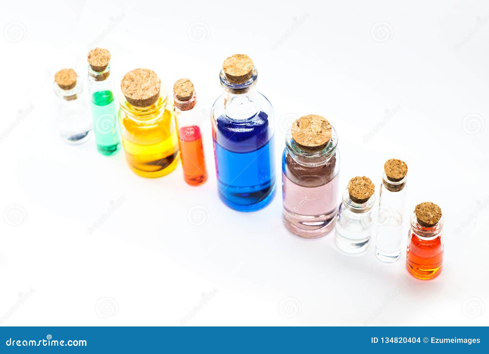 Science Beaker Experiment stock photo. Image of test - 134820404