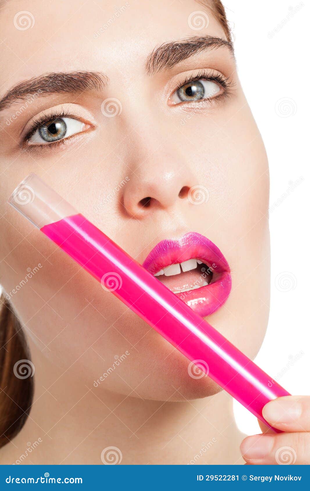 Science and beauty stock image. Image of girl, glass - 29522281