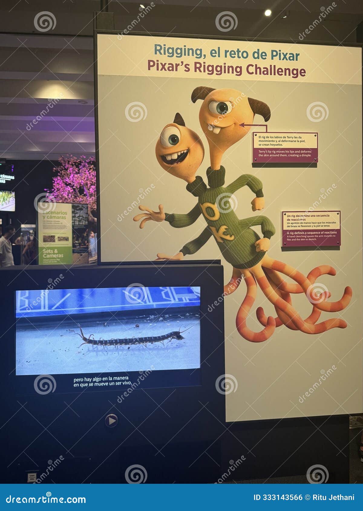 The Science Behind Pixar Exhibit at the CaixaForum, in Madrid, Spain ...