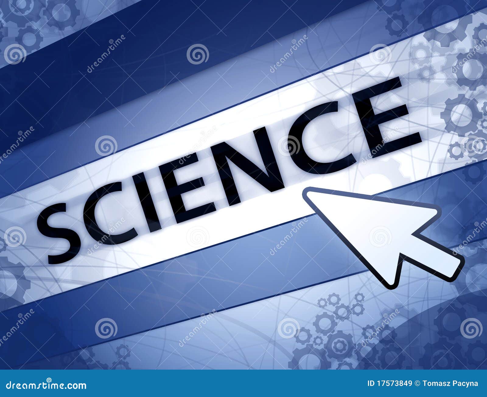 Science blue concept stock illustration. Illustration of network - 17573849