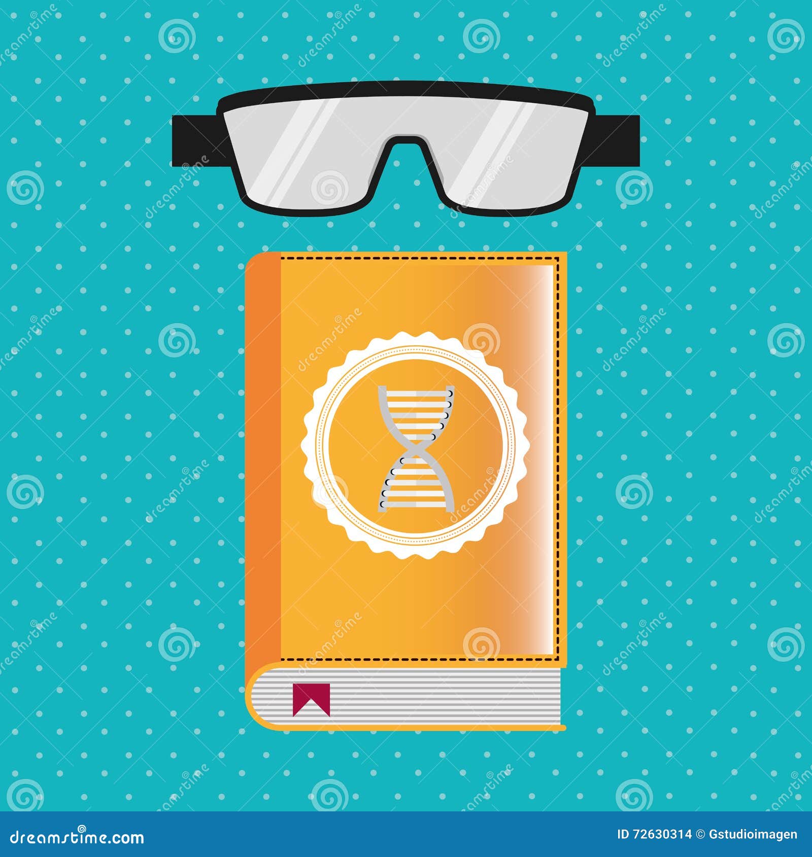 Science book design stock illustration. Illustration of test - 72630314