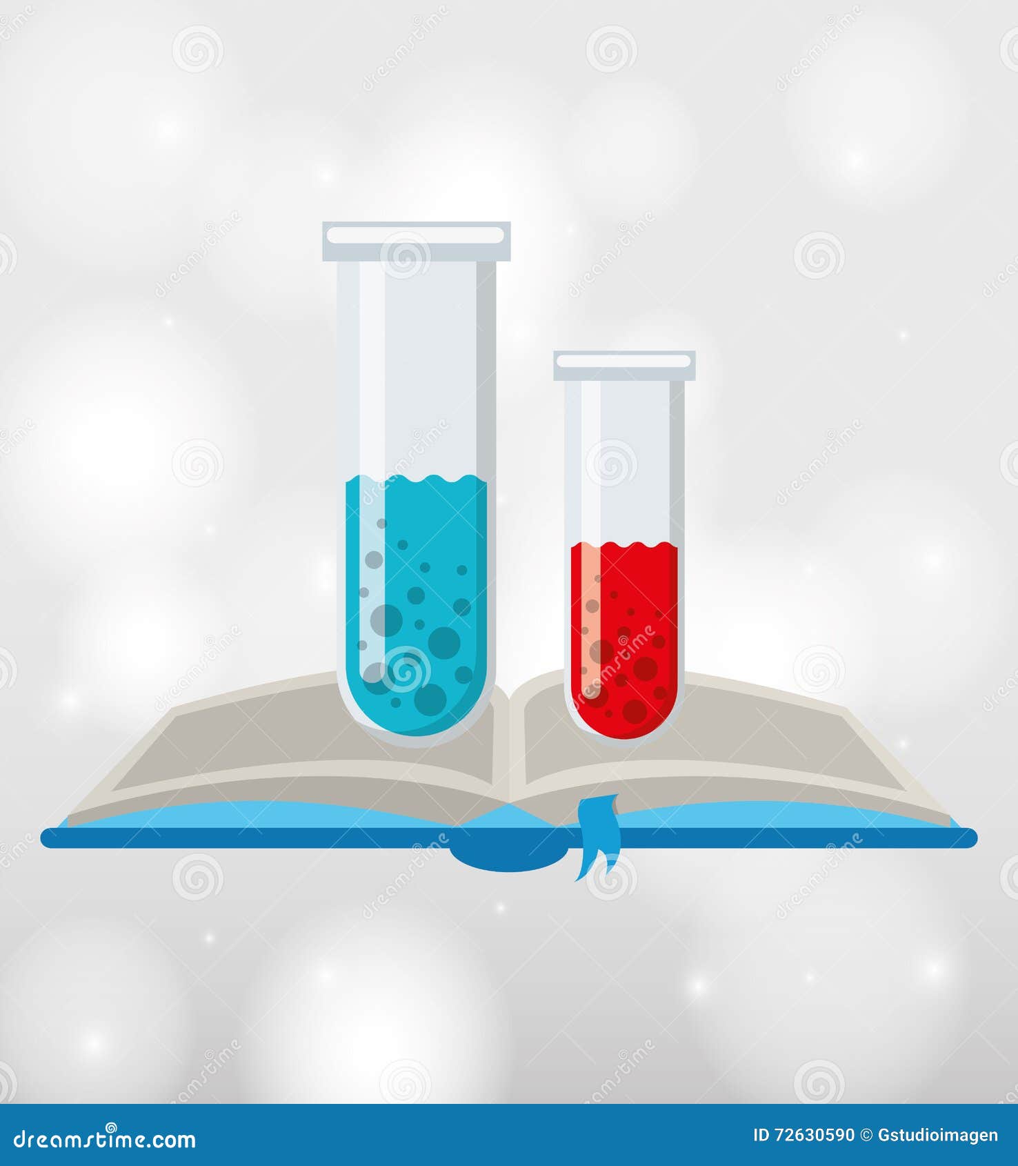 Science book design stock illustration. Illustration of concept - 72630590