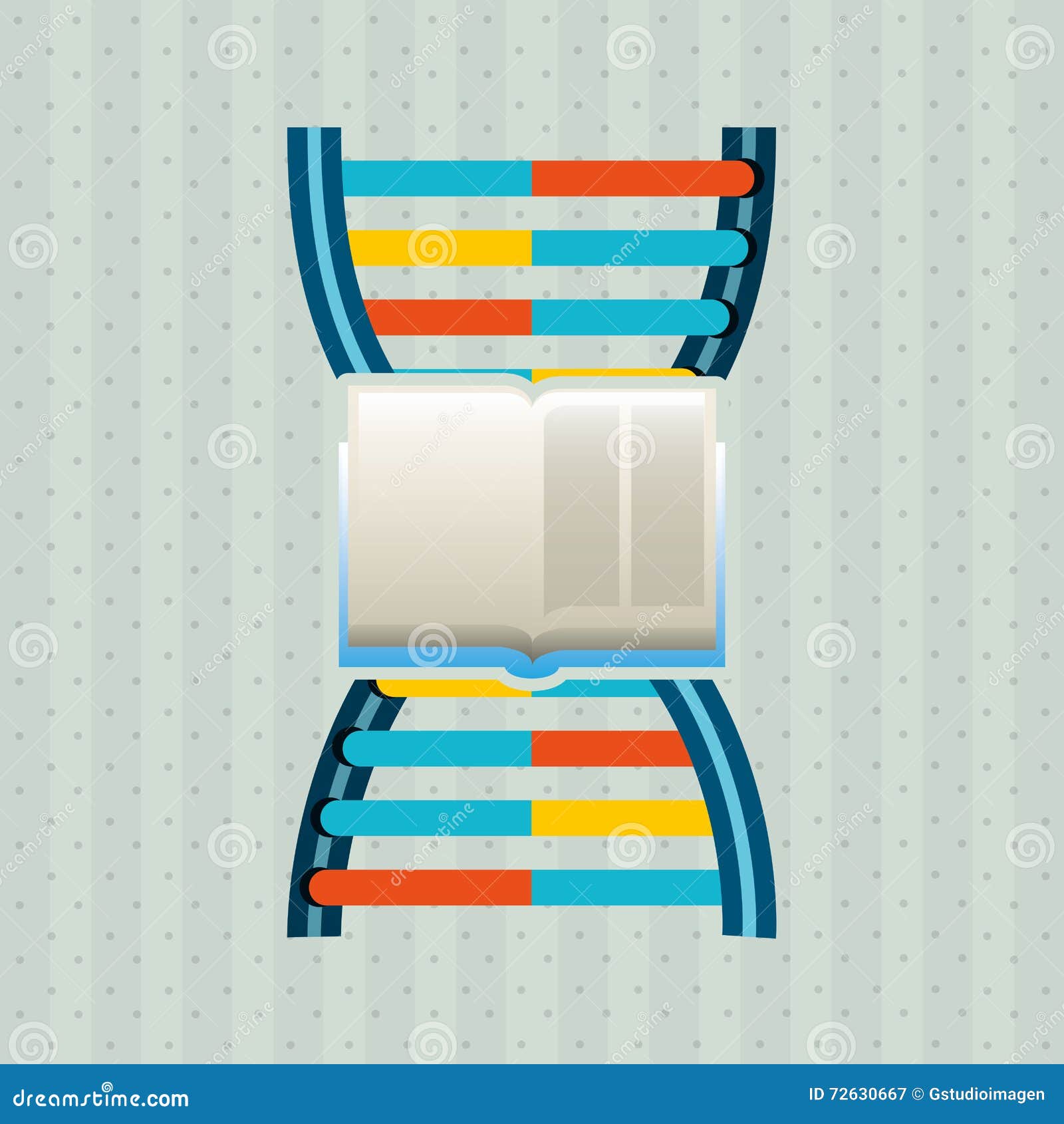 Science book design stock illustration. Illustration of book - 72630667