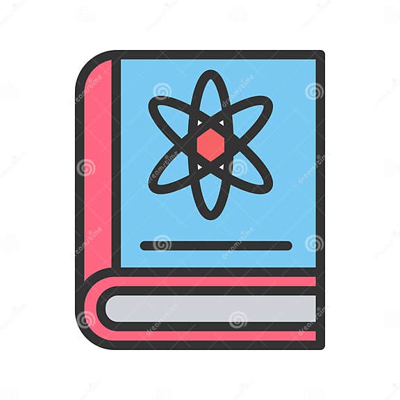 Science Book Icon Image. stock illustration. Illustration of symbol ...