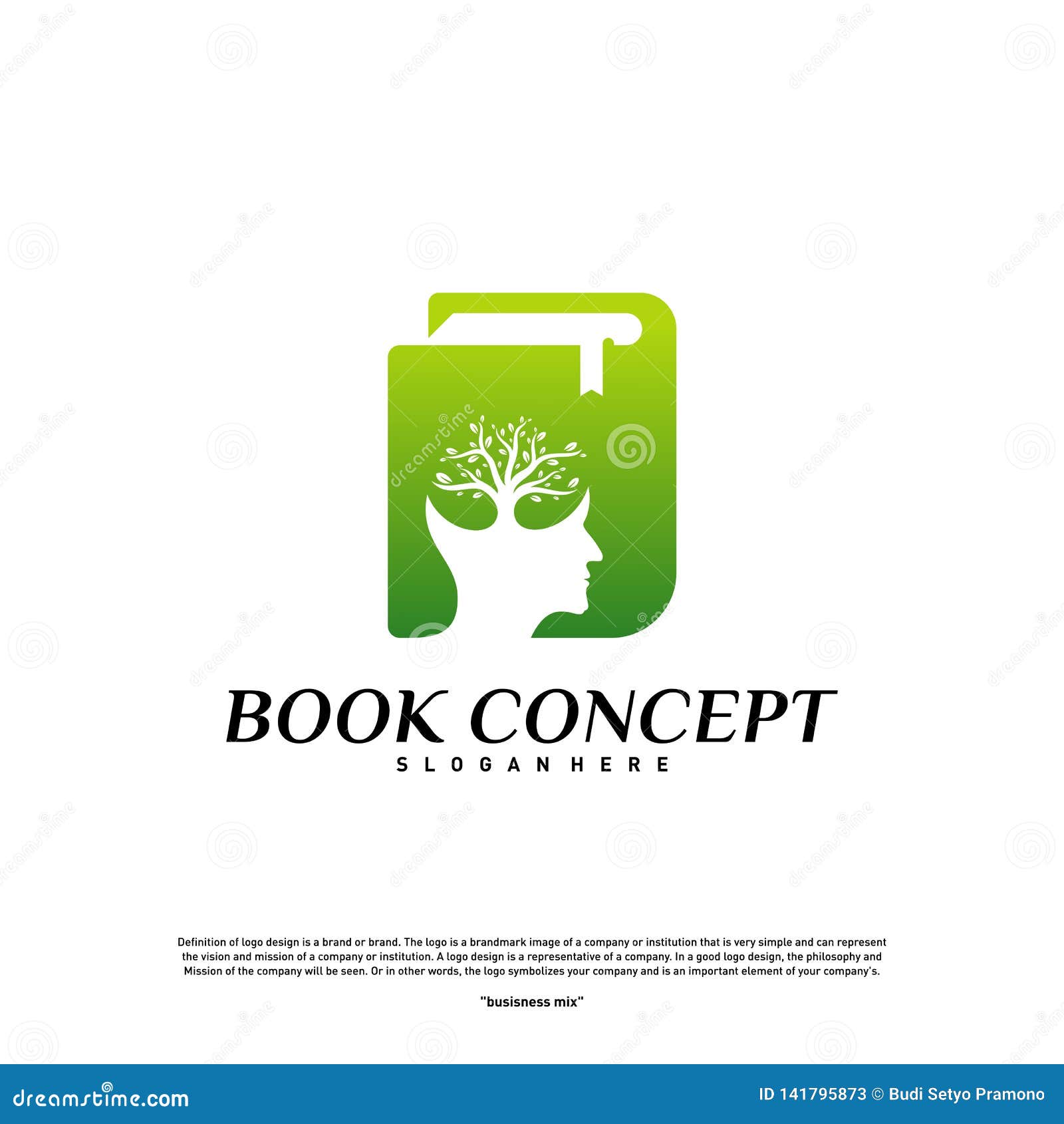 Science Book Logo Concept. Nature People Learning Education Logo Design ...