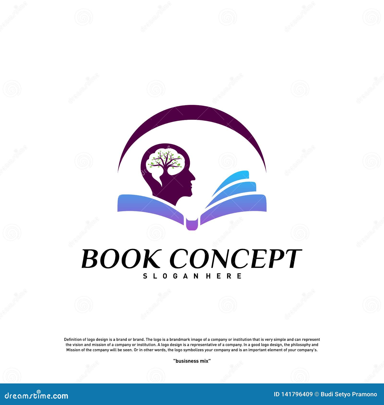Science Book Logo Concept. Nature People Learning Education Logo Design ...