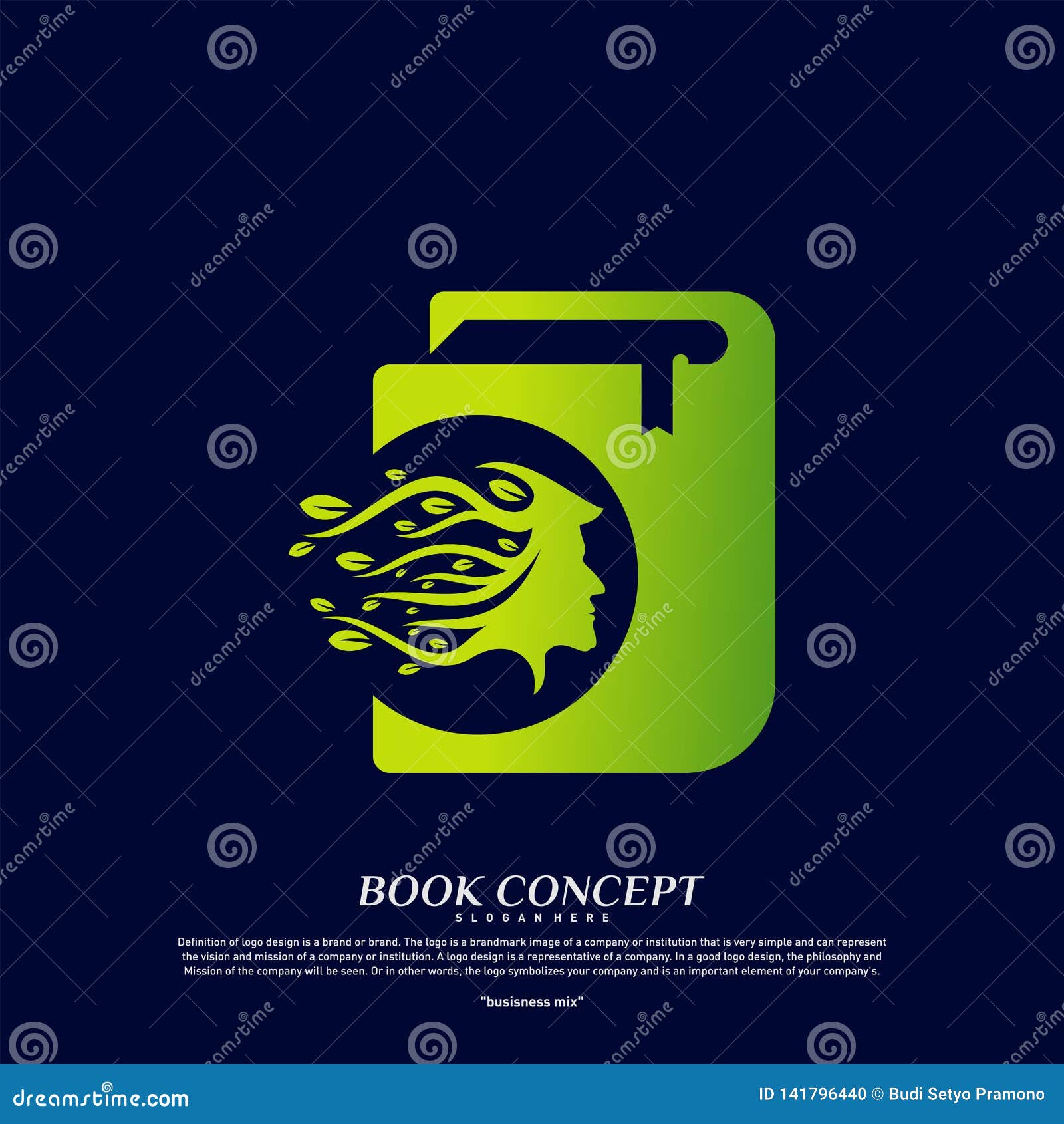Science Book Logo Concept. Nature People Learning Education Logo Design ...