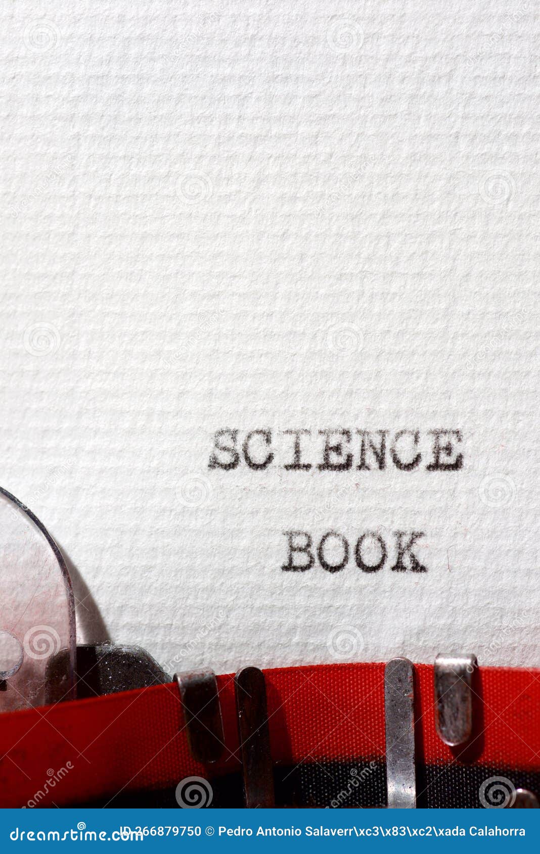 Science book title stock photo. Image of paper, school - 266879750