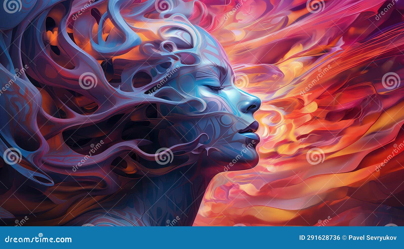 Science Brain Abstract Human Stock Illustration - Illustration of ...