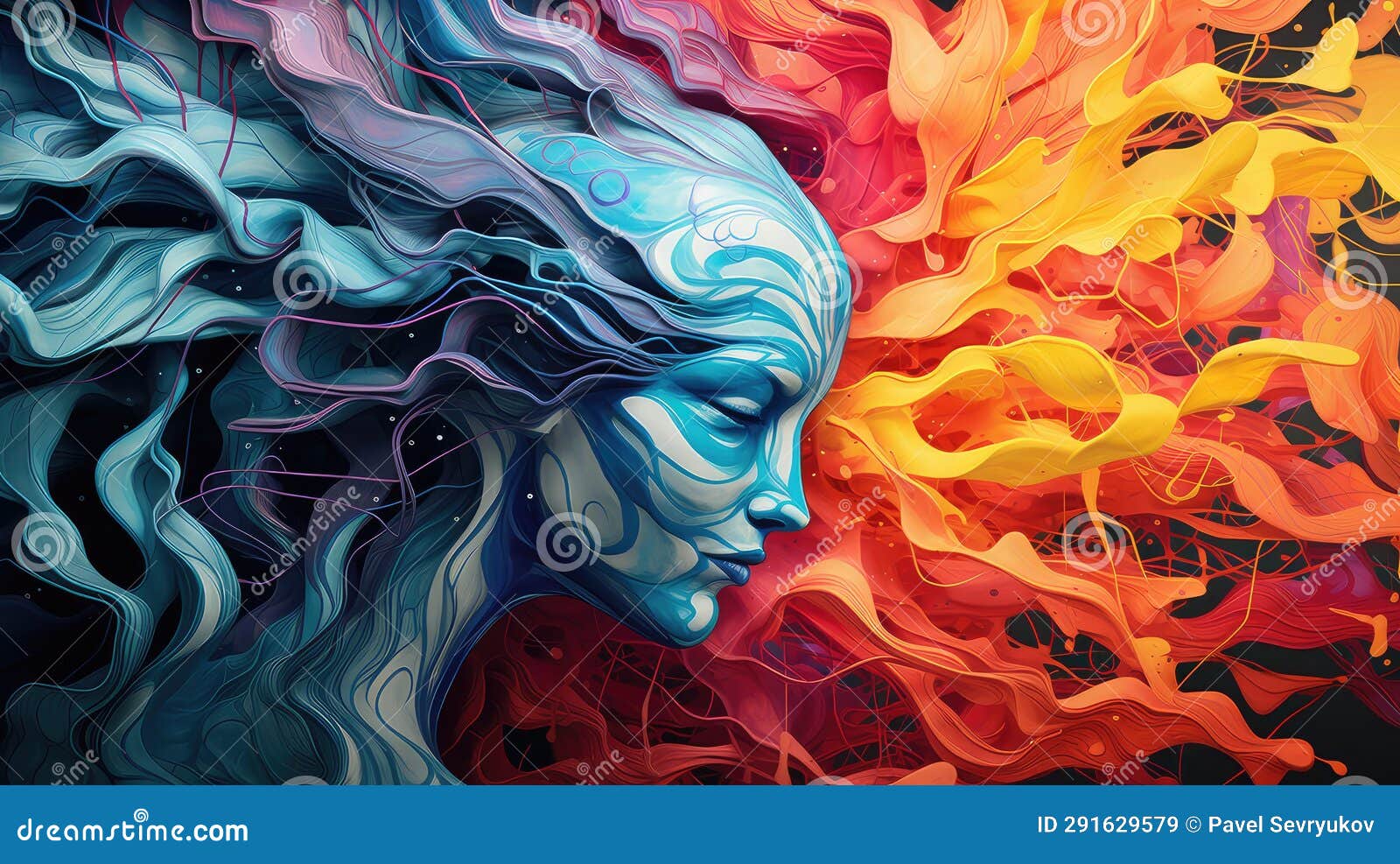 Science Brain Abstract Human Stock Illustration - Illustration of ...