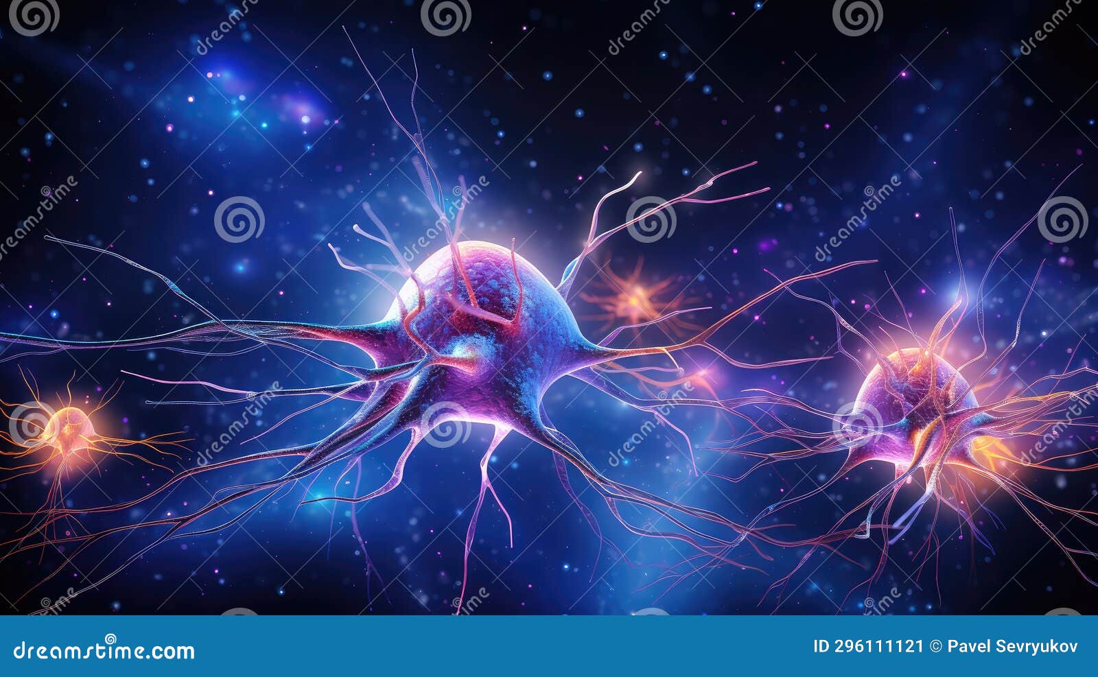 Science brain synapse scan stock illustration. Illustration of synapse ...