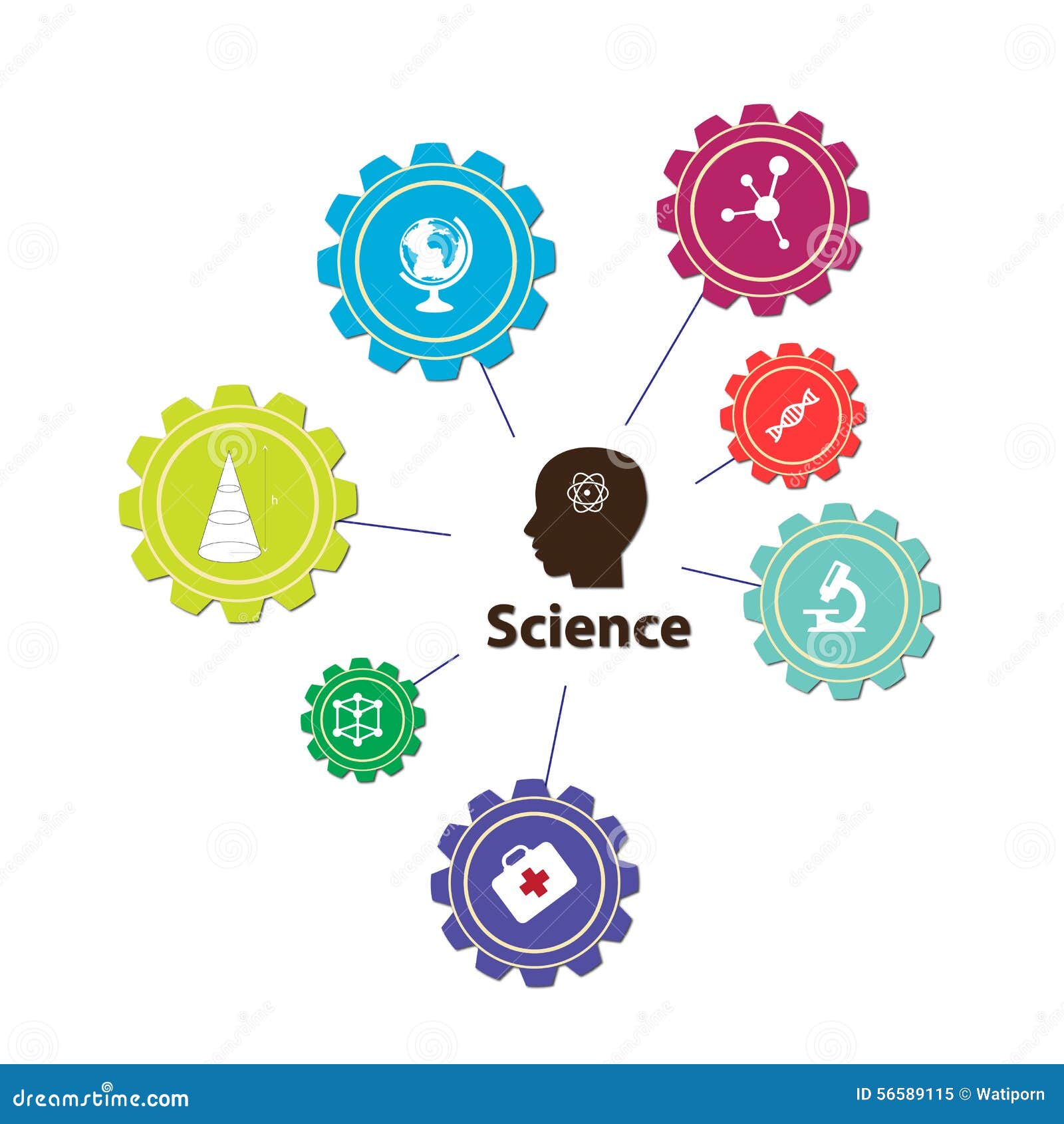 Science stock illustration. Illustration of discovery - 56589115