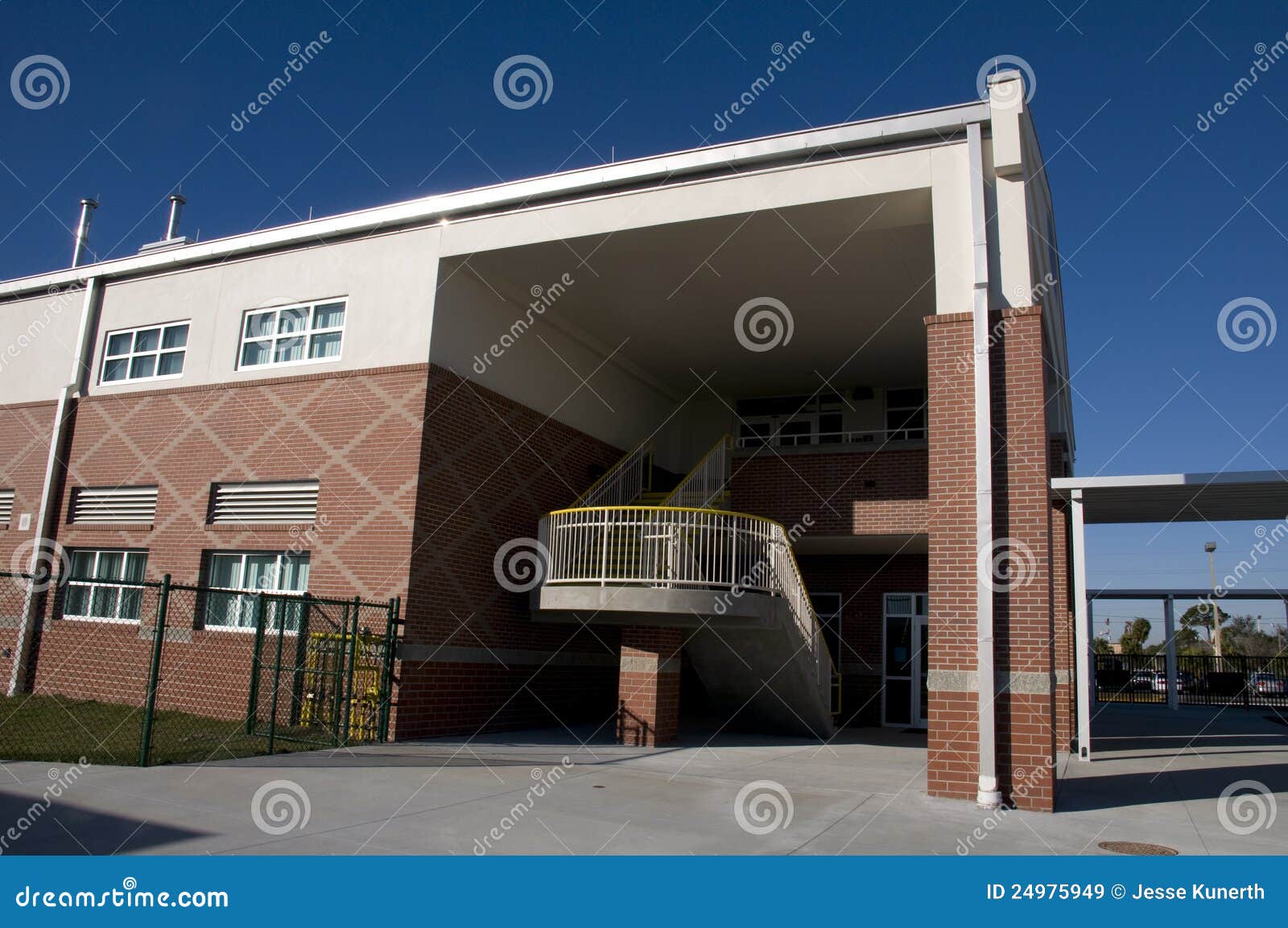 Science Building stock image. Image of brick, high, steps - 24975949