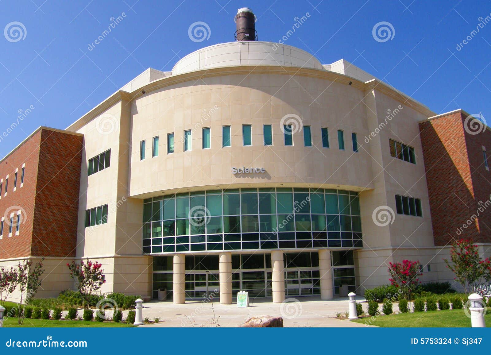 Science building stock photo. Image of blue, science, college - 5753324