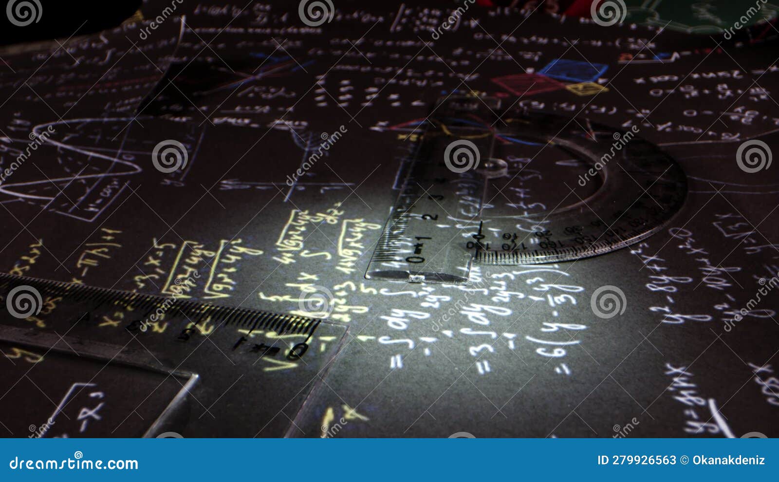 Science Calculation Physics Math and Chemisrty Formulas Background ...