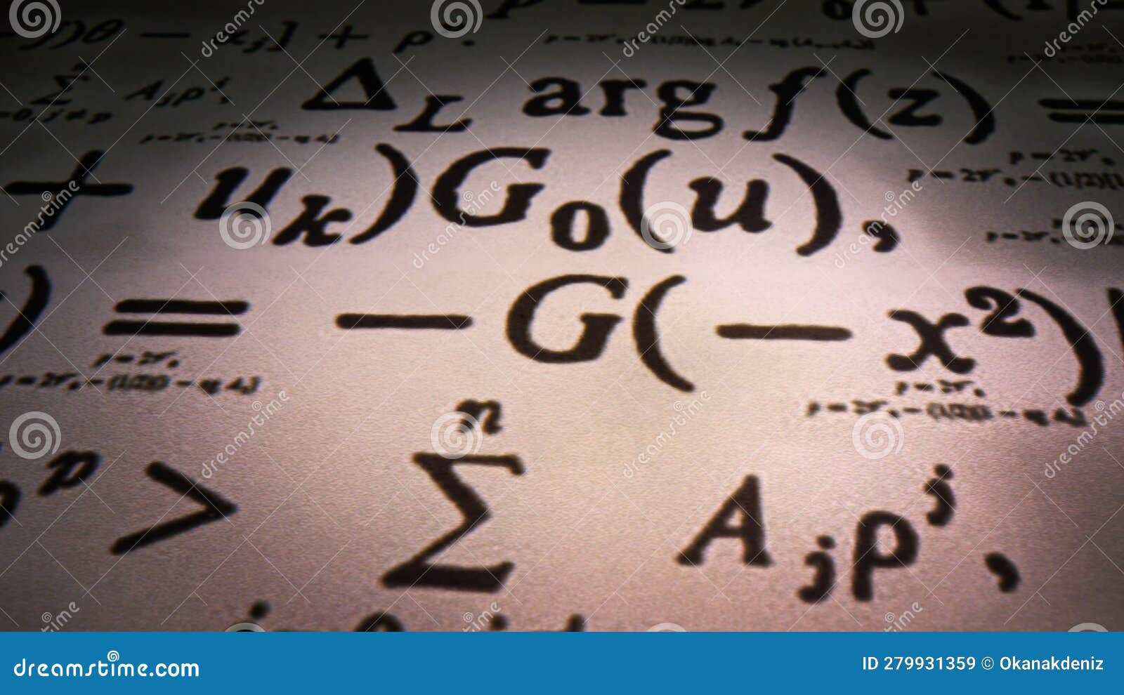 Science Calculation Physics Math and Chemisrty Formulas Background ...