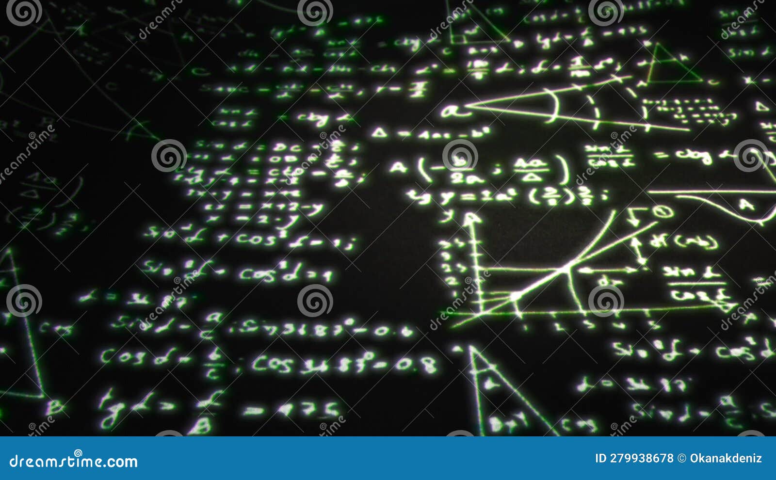Science Calculation Physics Math and Chemisrty Formulas Background ...