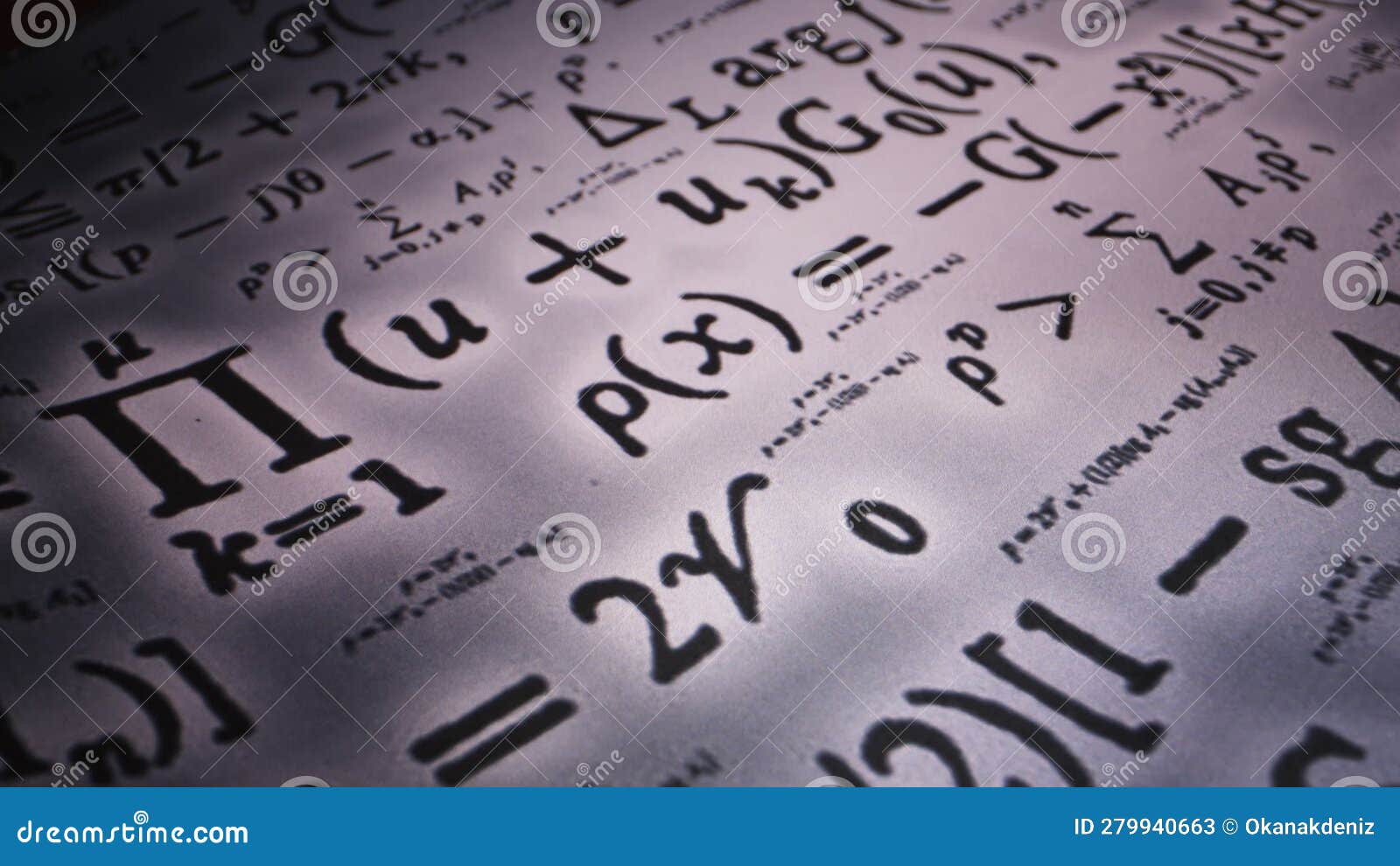 Science Calculation Physics Math and Chemisrty Formulas Background ...