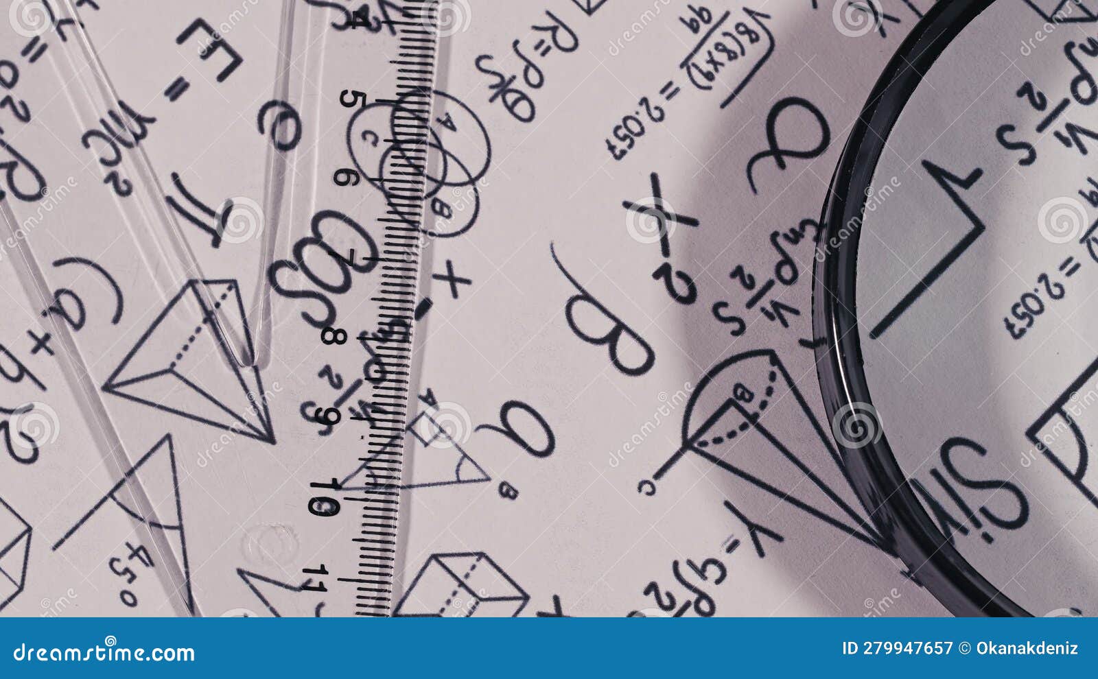 Science Calculation Physics Math and Chemisrty Formulas Background ...