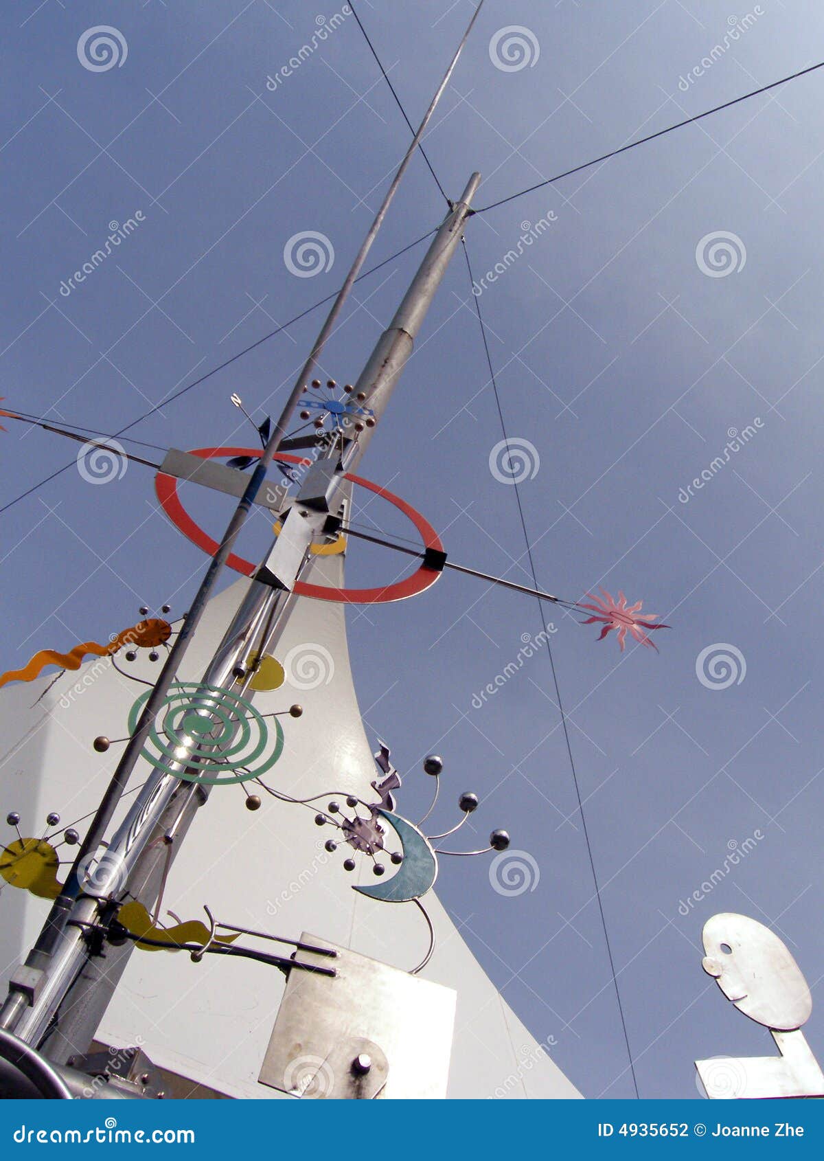 Science Centre Weather Instrument Display Stock Photo - Image of ...