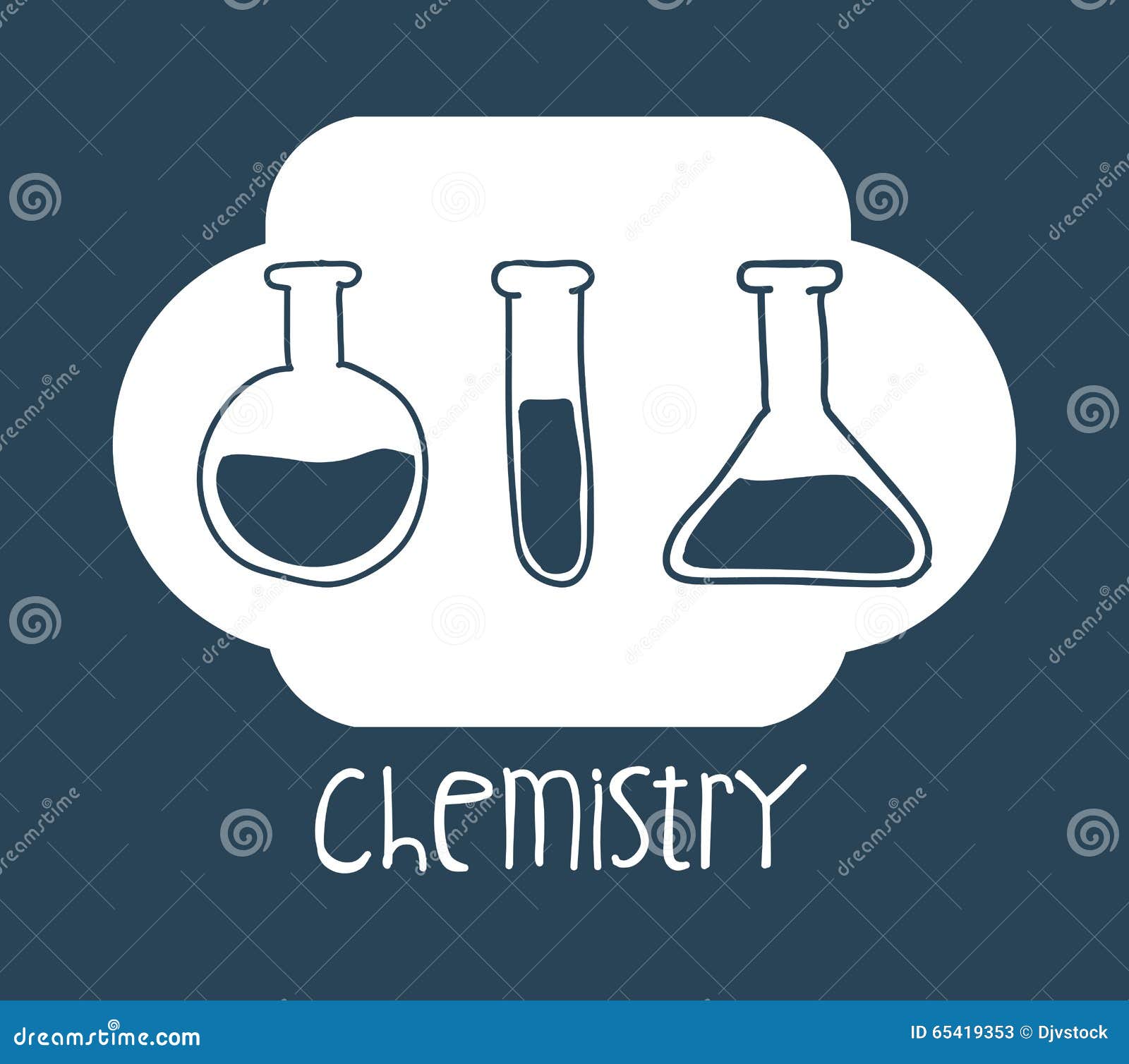 Science and Chemistry Design Stock Vector - Illustration of solution ...