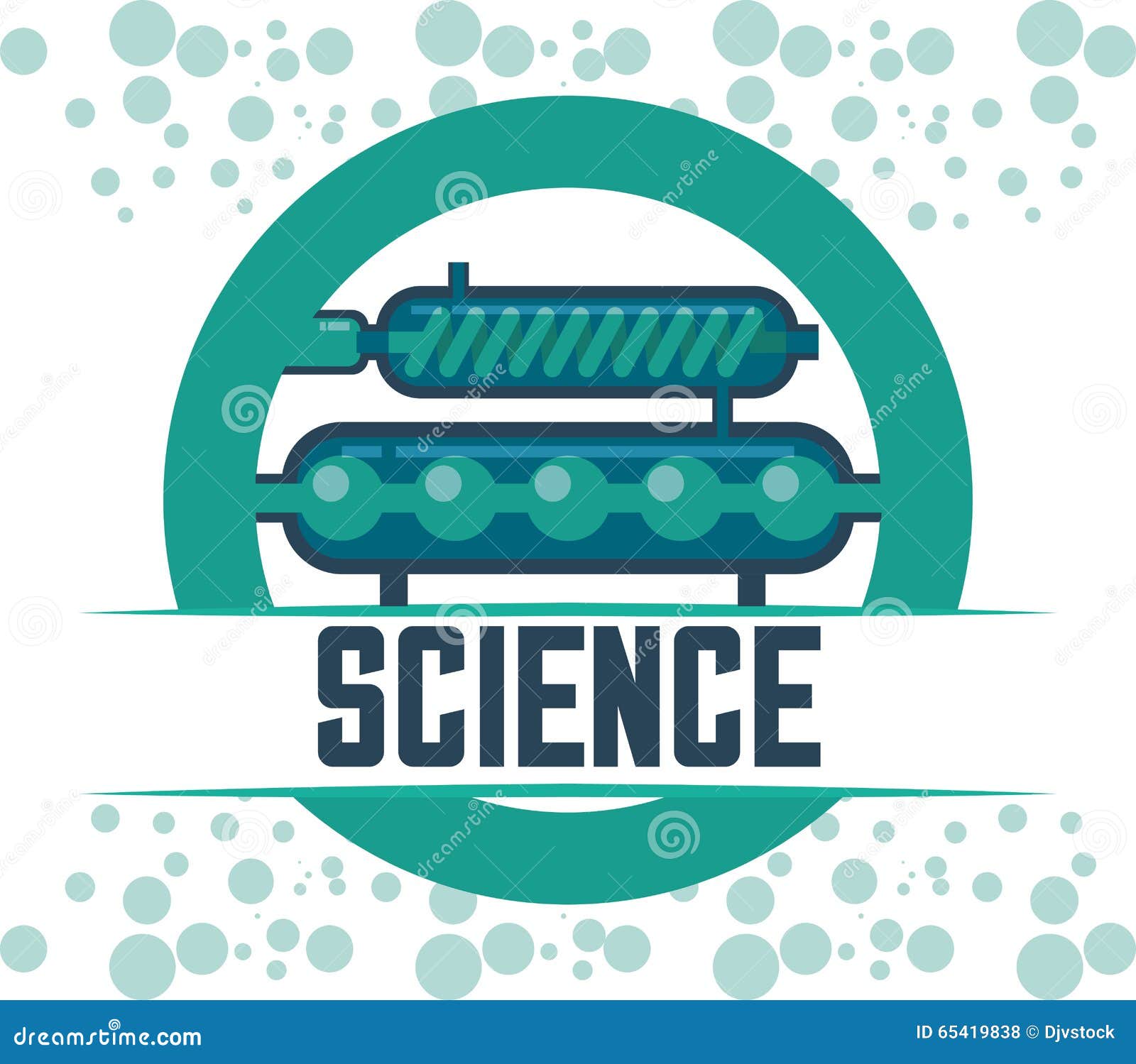 Science and Chemistry Design Stock Vector - Illustration of scientist ...