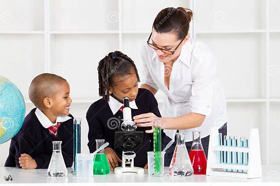 Science class stock photo. Image of schoolboy, american - 20484652