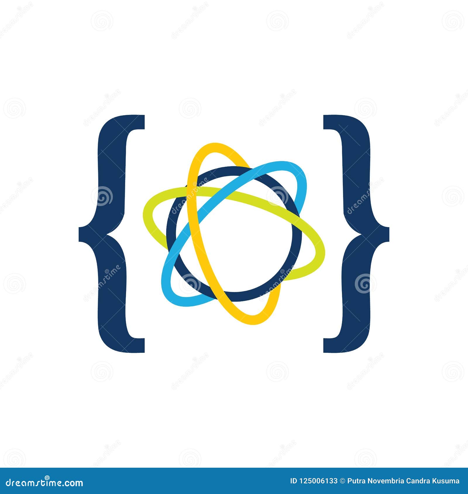 Science Code Logo Icon Design Stock Vector - Illustration of icon ...