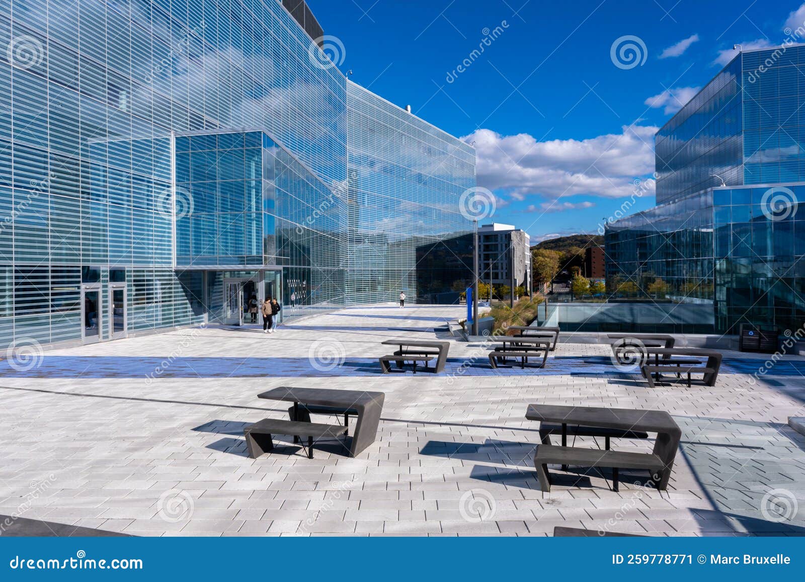 Science Complex Building of the Universite De Montreal on Campus MIL ...